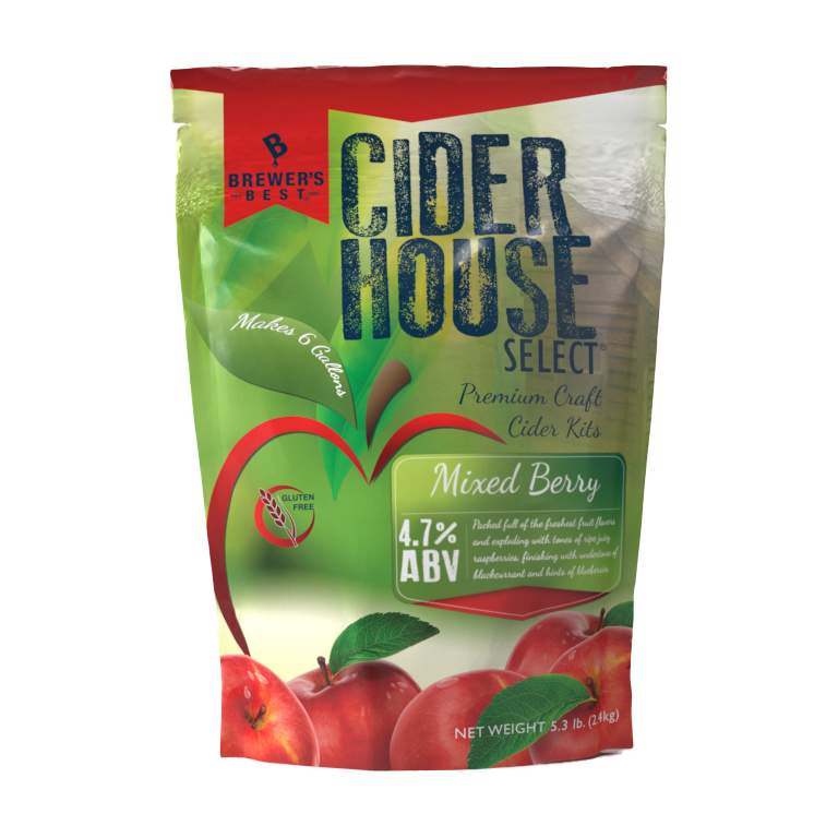 CIDER HOUSE SELECT MIXED BERRY CIDER MAKING KIT : Ferment Station